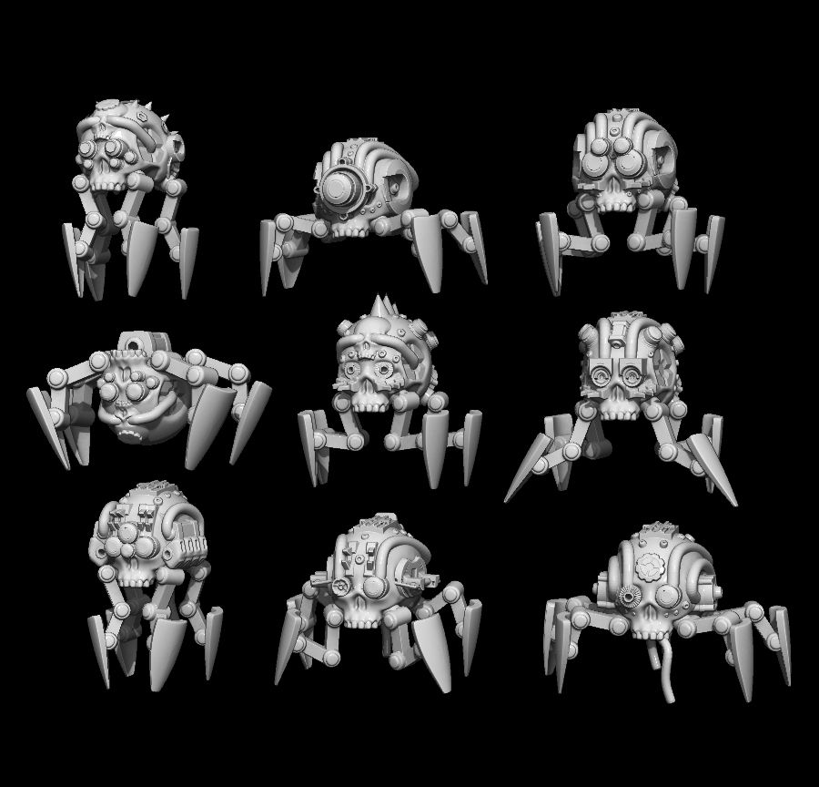 3D file Servo Bots / Servo Heads and More! 20 Models・3D printer model ...