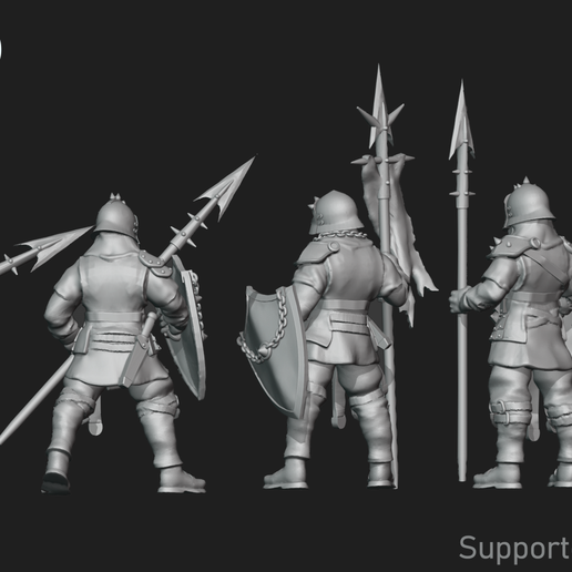 🎲 Dreadfort Guards・ STL File for ・Cults