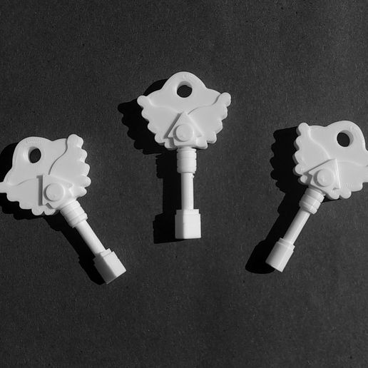 🦑 Squid Game key・Free STL File for 3D printing・Cults