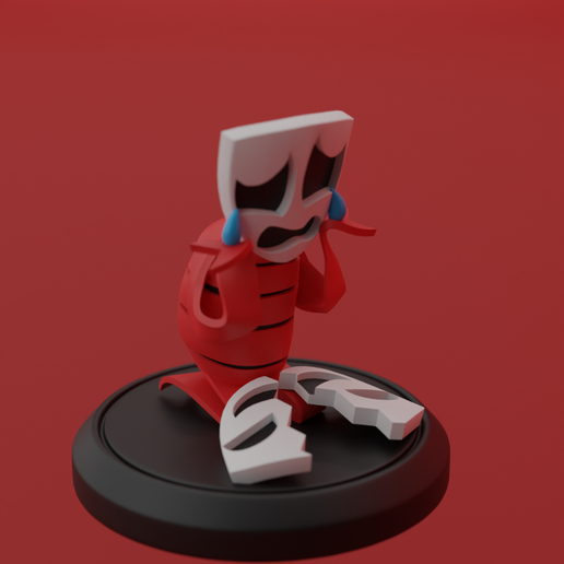 🎪 Gangle From Amazing Digital Circus・ 3D File for 3D printing・Cults