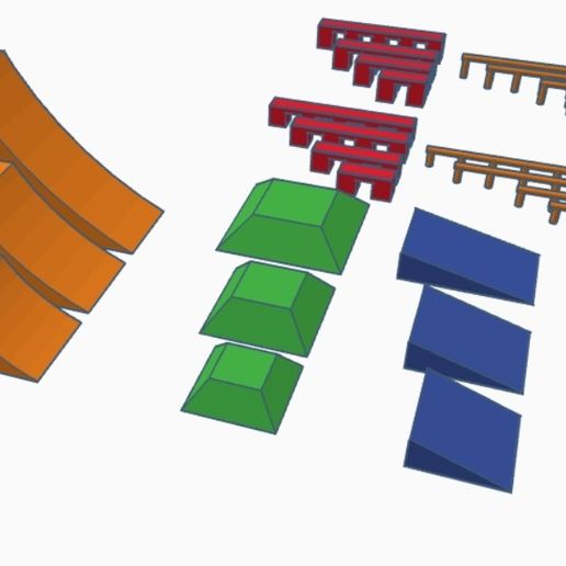 3D file fingerboard track elements 🛹 ・3D printing model to download・Cults