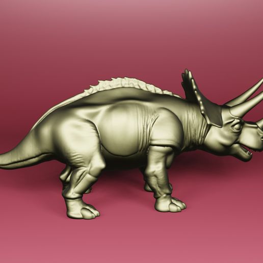 Файл STL Triceratops STL – Adorable Jurassic Dinosaur 3D Print File 🦖 ...