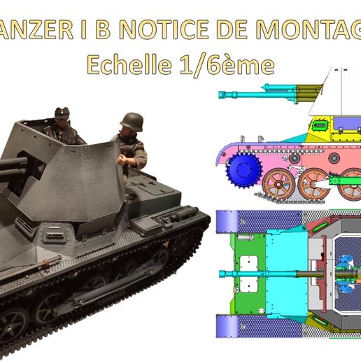 STL-Datei PANZER IB MONTAGEANLEITUNG kostenlos 👽 ・3D-Druck-Idee zum ...