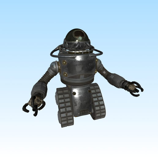 🧸 Robobrain fallout・Free STL File for 3D printing・Cults