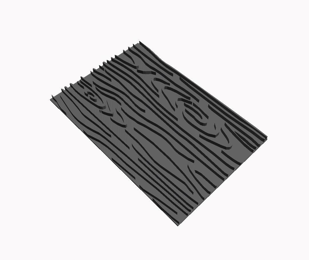 STL-Datei Holzstruktur für Kuchen herunterladen • Design zum 3D-Drucken ...