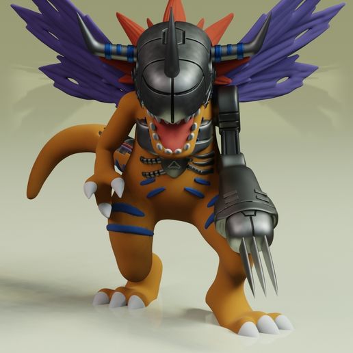 black metalgreymon