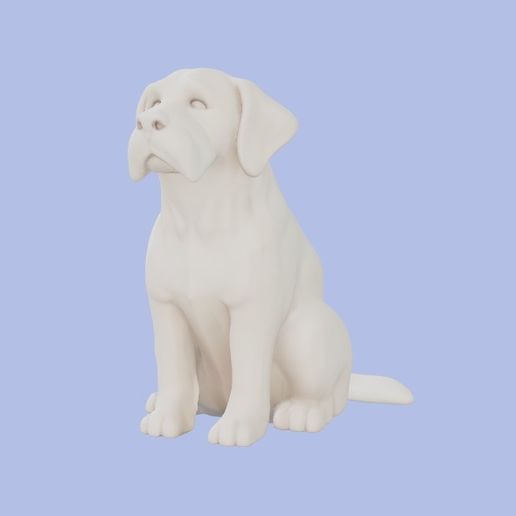 STL file Labrador 🐕 ・3D print object to download・Cults