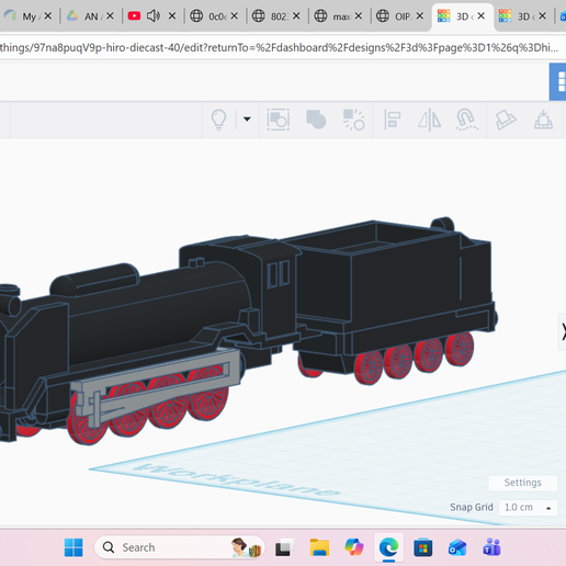 🦸 Diecast hiro thomas and friends model ertl/powertrains・Archivo STL ...