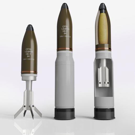 🐆 IM HE-T (Leopard 2 Ammunition)・ STL File for 3D printing・Cults