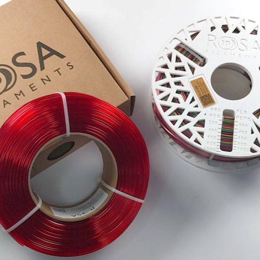 Free STL file Rosa3D Filaments MASTERSPOOL - reusable ReFill discs ...
