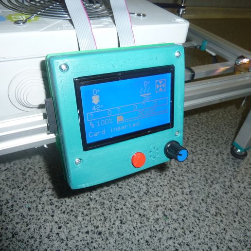 🔧 Reprap Full Graphic LCD case for 20x20 aluminum profile・Archivo 3D ...