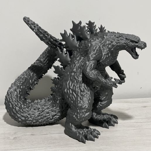 STL file Heisei Godzilla 🐉 (3MF)・3D printing model to download・Cults
