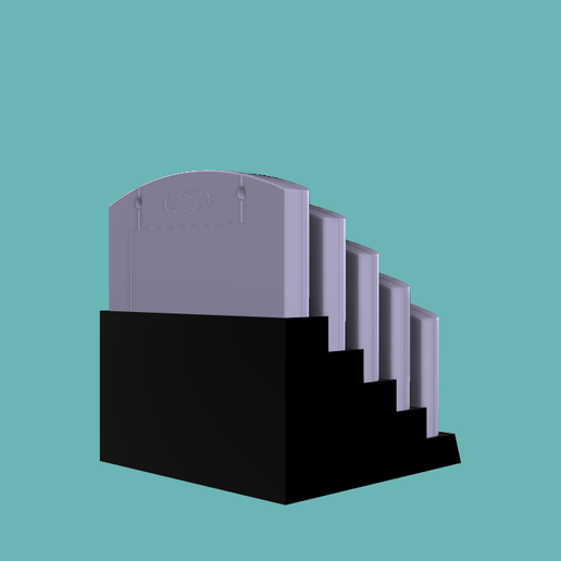 🕹️ NINTENDO 64 GAME STAND (STAIRS MODEL)・ STL File for 3D printing・Cults