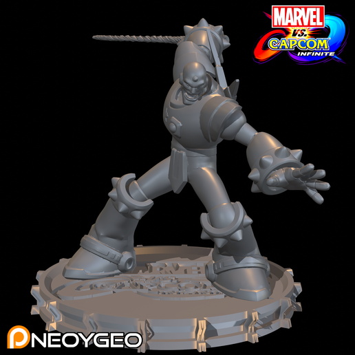 👨 SIGMA - MEGA MAN X - MARVEL VS CAPCOM INFINITE・ STL File for 3D ...