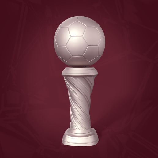 🏈 Football - Soccer Trophy - Cup・ 3D File for 3D printing・Cults
