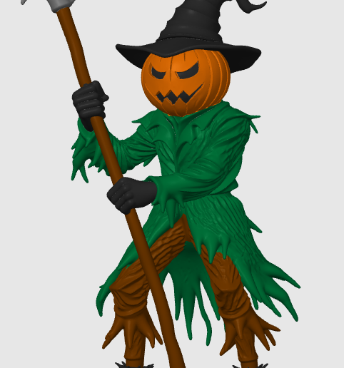 🎃 DND Scarecrow・ 3MF File for 3D printing・Cults