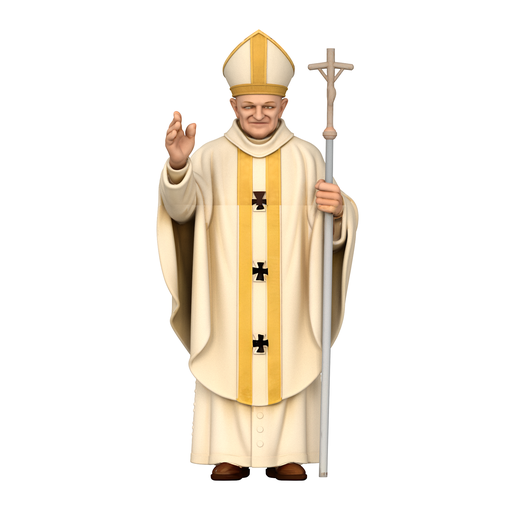 👫 JOHN PAUL II - POPE JOHN PAUL II・ STL File for 3D printing・Cults