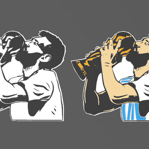 🎨 COLOR MESSI CUP LOGO FOR MUG OR CHOP CUP EASY TO CHANGE COLOR BY ...