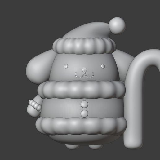 STL file Pompompurin sanrio Christmas 🎄 ・3D printer design to download ...