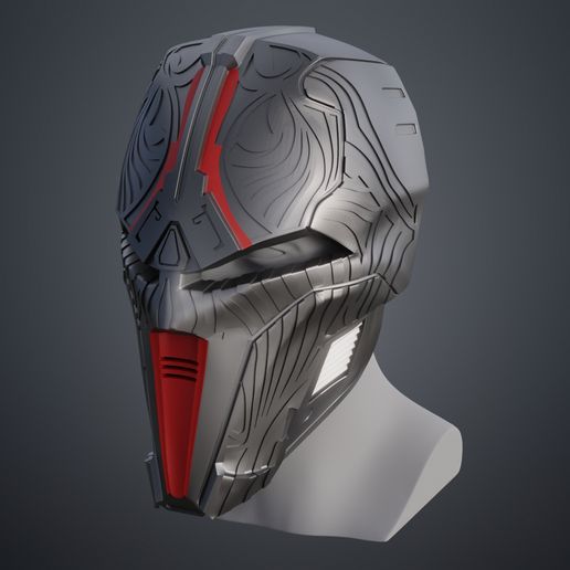 ⭐ Sith Acolyte Star Wars mask printable・ STL File for 3D printing・Cults