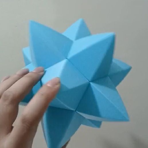 ⭐ Dodecahedron star, polygon, decor, no support, snap assembly・ STL File for 3D printing・Cults