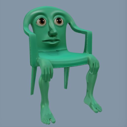 🤌 Karkirkurkar - Meme Figurine 3D STL + OBJ + Texturas (Brainrot ...