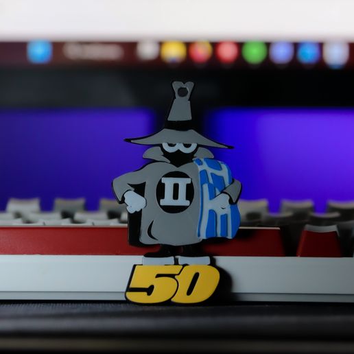 STL file F-4 PHANTOM SPOOKY 50th Anniversary Keychain 🗝️ ・3D print ...