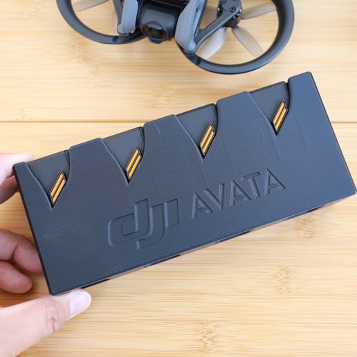 🔋 DJI AVATA Battery Case Enclosure Protection for 3 and 4 Batteries ...