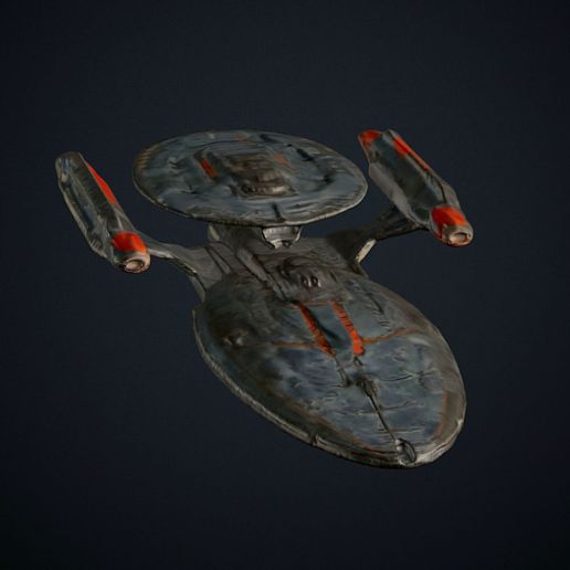 ⭐ USS Stardrive NCC-2675 Star Trek Fantasy Ship for 3d printing・ STL ...