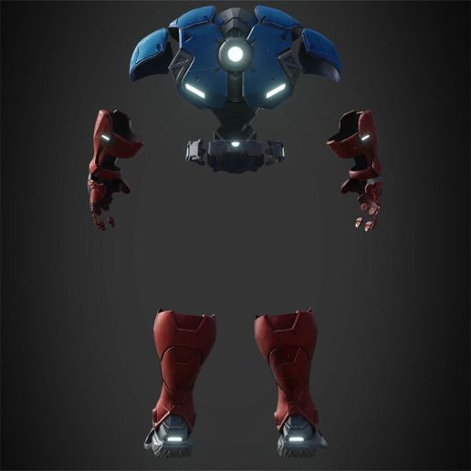 🪖 Marvel Rivals Captain America Armor for Cosplay・ 3D File for 3D ...