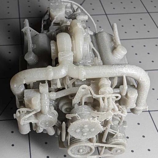 🚗 Detroit Diesel・Free STL File for 3D printing・Cults