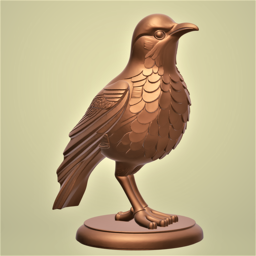 🐦 bird・ STL File for 3D printing・Cults