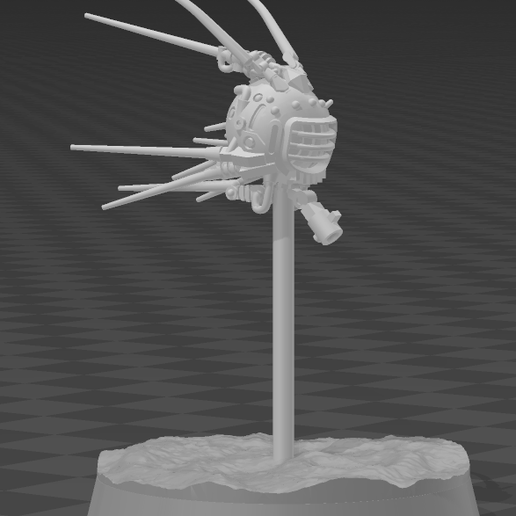 🎲 EyeBot from Fallout・Free OBJ File for 3D printing・Cults