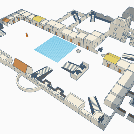STL file Fort Alamo 🎲 ・3D printing model to download・Cults