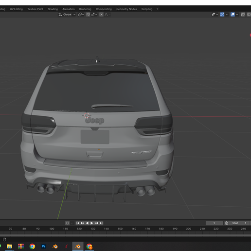 🦅 JEEP TRACK HAWK・ OBJ File for 3D printing・Cults