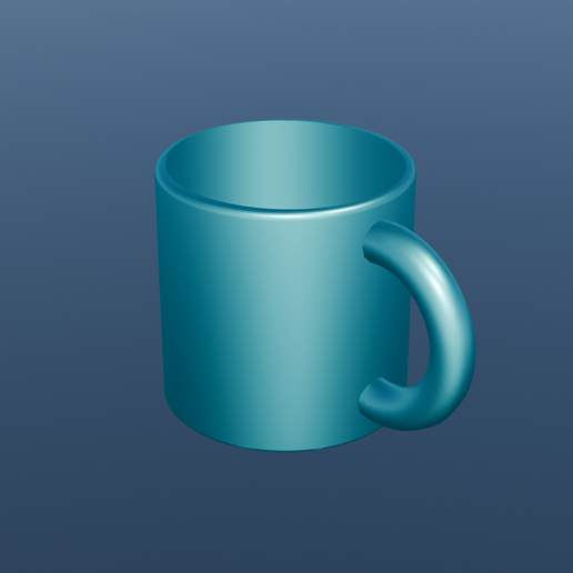 3D file Mug with a simple and stylish design ☕ ・3D printable model to ...