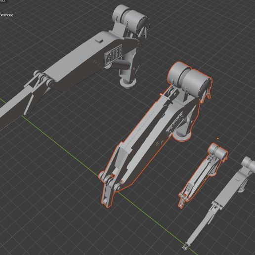 Archivo STL IDF m113 fitter crane (in 35th and 16 th scale) 🏗️ ・Plan ...