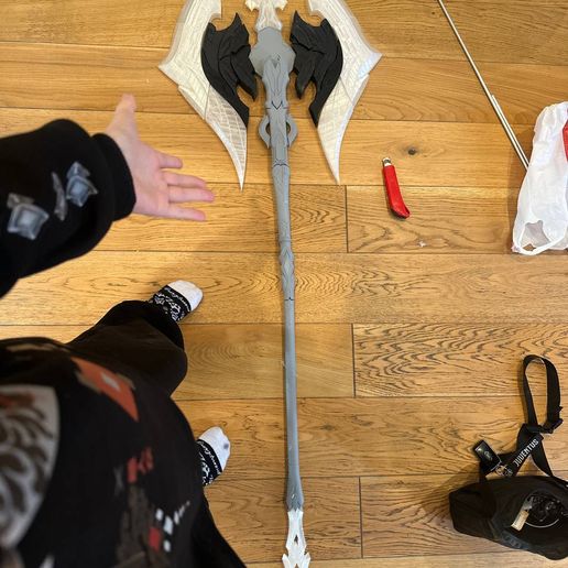3D print Honkai: Star Rail - Feixiao Axe • made with Creality K1max・Cults
