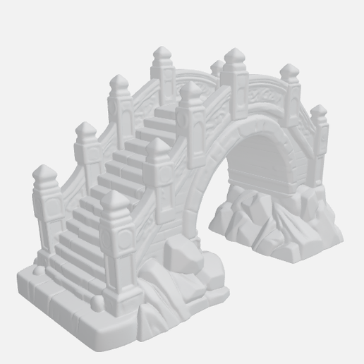 🌉 Bridge・ STL File for 3D printing・Cults
