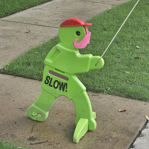 ⚠️ Step2 Kid Alert Visual Warning Signal large pink mustache・Free STL ...