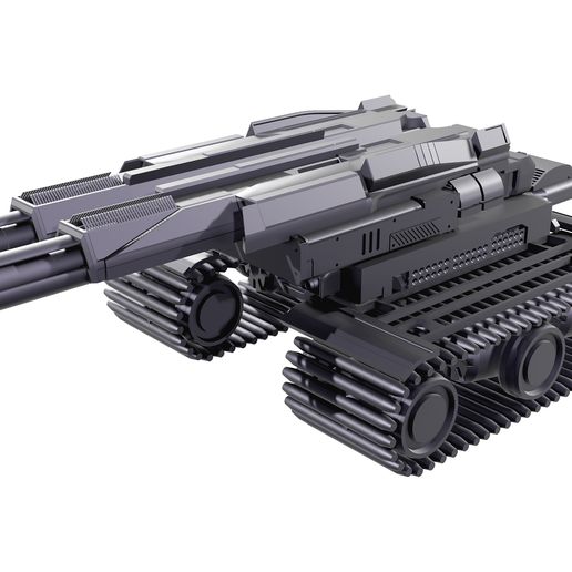 🪖 cybernetic tank・ STL File for 3D printing・Cults