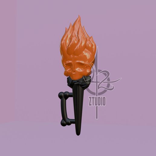 STL file Torch Monster High SDCC 👹 ・Design to download and 3D print・Cults