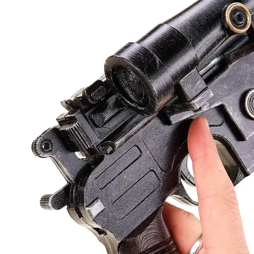 ⭐ DL-44 Bespin Luke Skywalker Blaster Star Wars Prop Replica Gun Weapon ...