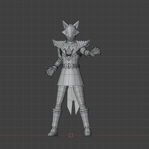 👾 Origa Yellow - Original Sentai Origaranger・ STL File for 3D printing ...