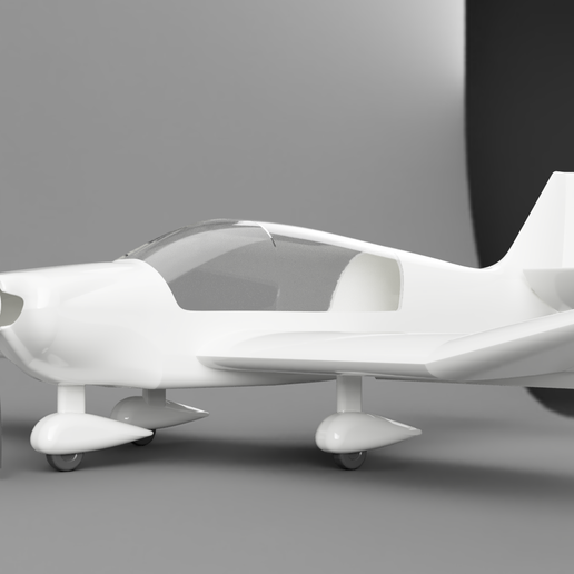 🛩️ Robin DR400 RC model plane for 3D printing・Free STL File for ・Cults