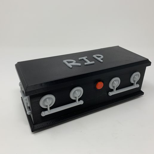 💀 RIP Skeleton・Free STL File for ・Cults