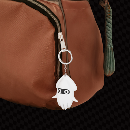 STL file Key ring Blooper (Mario Bros) 🔑 ・3D printer model to download ...