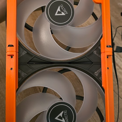 💻 140mm fan GPU Shroud for Gigabyte 4080/4090 Windforce V2・ STEP File ...