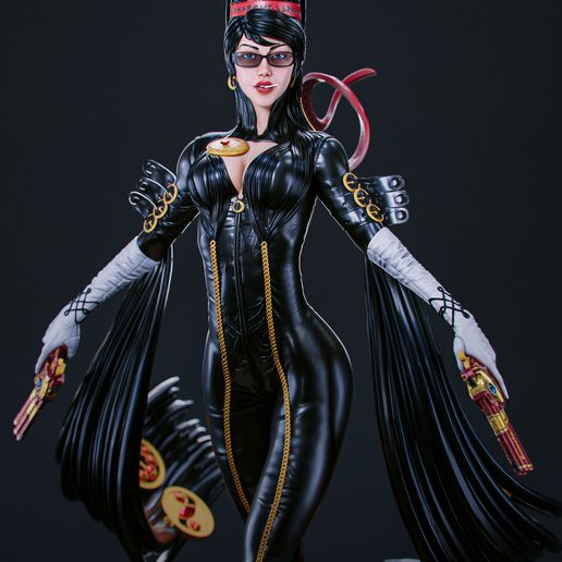 🫦 Bayonetta・ 3D File for 3D printing・Cults