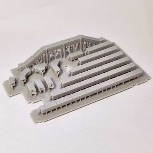 3D file Model Railway Concrete Trunking 🛤️ ・3D printer model to ...